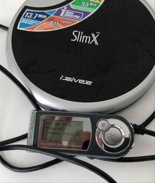 Портативный CD MP3 плеер Iriver SlimX