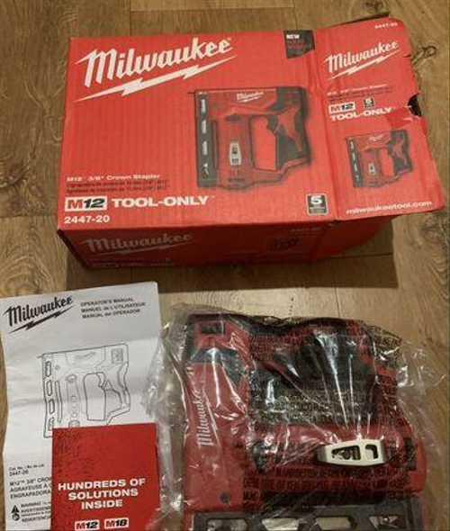 Степлер Milwaukee m12 2447-20 (BST-0)