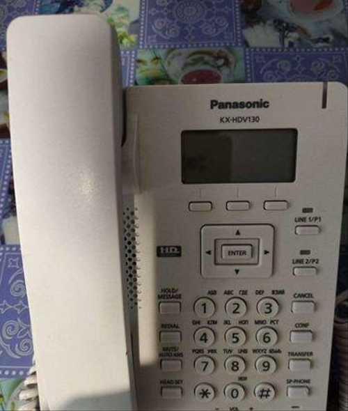 Телефон voip Panasonic kx hdv130
