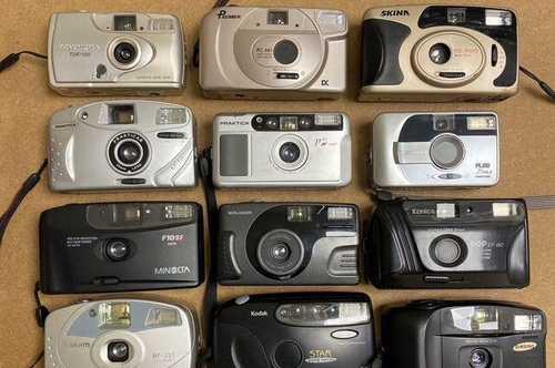 35 мм пленочные фотоаппараты Olympus Skina Praktic