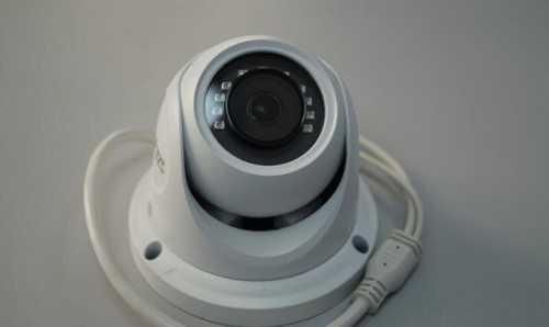 Антивандальная IP видеокамера FullHD с микрофоном