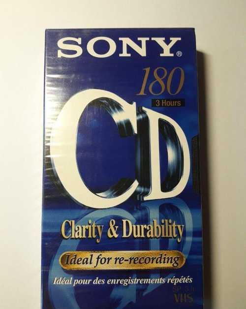 Новая кассета sony VHS