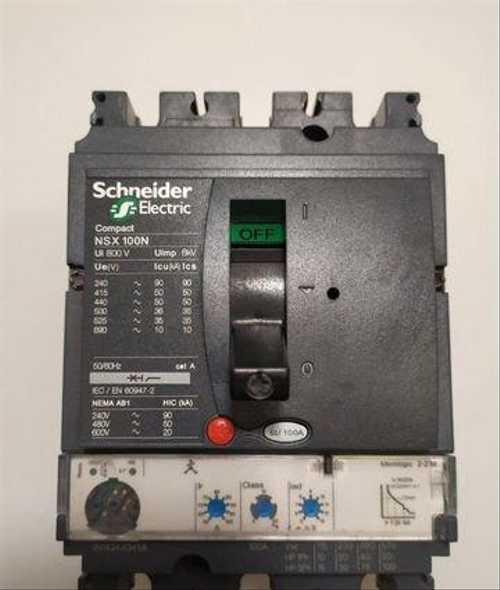 Schneider Electric NSX100N 50/100A