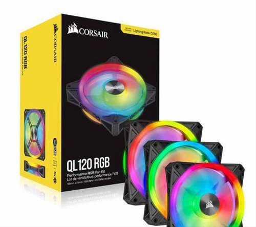 Corsair QL120 RGB - вентиляторы