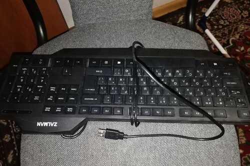 Клавиатура игровая Zalman ZM-K350M Black USB