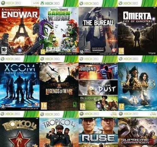Стратегии на Xbox 360 strategy на x360 диски Прода