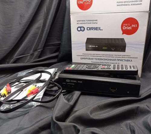 DVB-T2 ресивер oriel 963