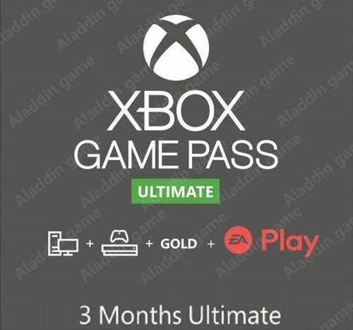 Подписка Xbox Game Pass Ultimate (3 месяца)