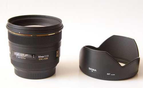 Sigma AF 50mm f/1.4 EX DG HSM for Canon EF