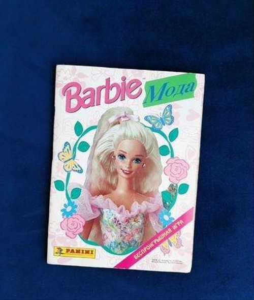 Альбом для наклеек Barbie мода