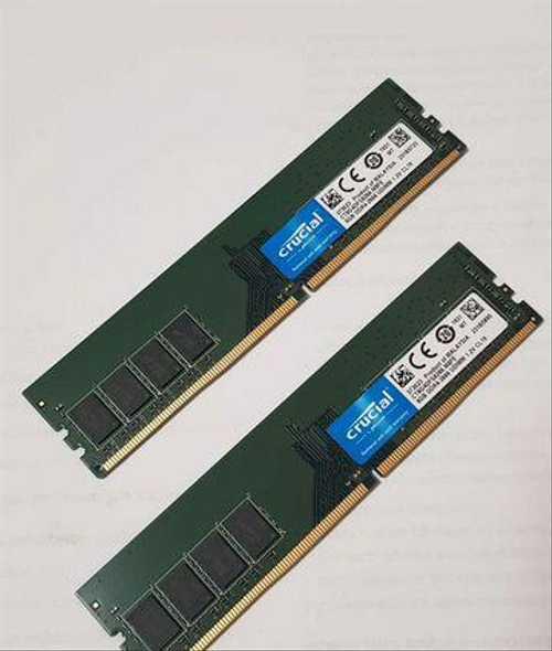 Crucial DDR4 16Gb (2x8Gb) 2666Mgz