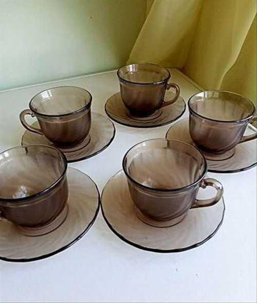 Посуда Luminarc (чайные пары, стаканы, салатники)