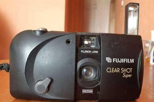 Плёночный фотоаппарат fujifilm clear shot super