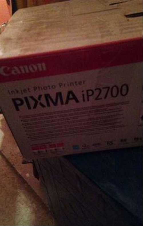 Фотопринтер canon pixma IP2700