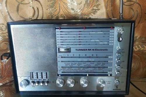 Siemens turnier RK 16 радиоприёмник 1969 года