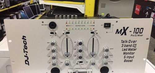 Микшерный пульт DJ-Tech MX-100 Pro DJ Mixer