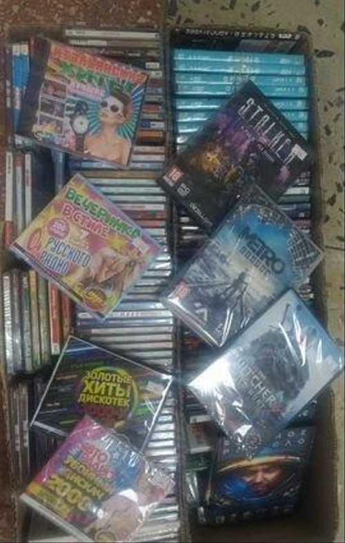 DVD диски и Мр3 музыка
