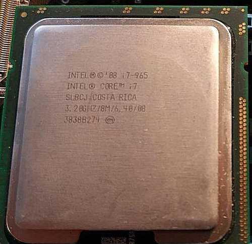 Процессор цпу Intel Core i7-965 Extreme Edition