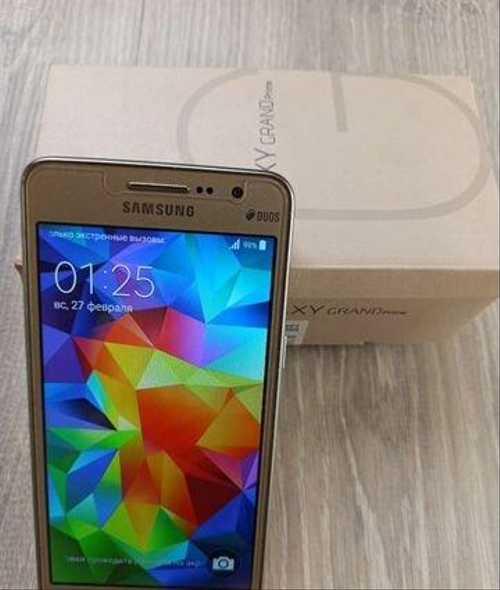 Телефон Samsung galaxi grand prime gold duos