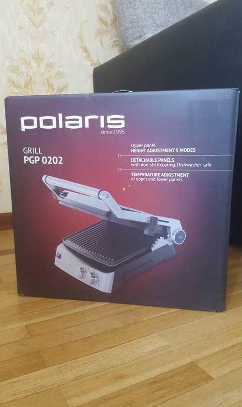 Гриль-пресс Polaris PGP 0202