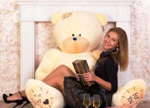 Плюшевый медведь Teddy 200 см. Казань