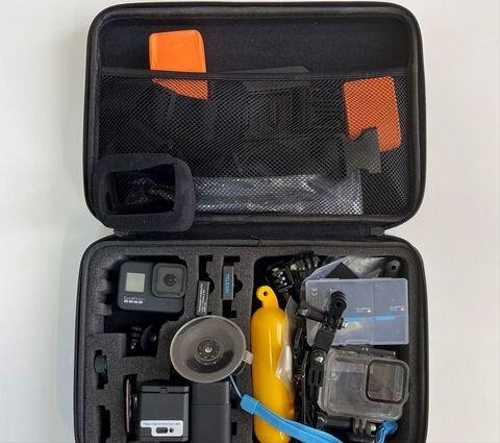 Экшн-камера GoPro hero8 + 64Gb +аксессуары