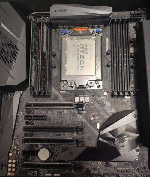 Asus ROG X399-E Gaming TR4 + AMD Threadripper 1920
