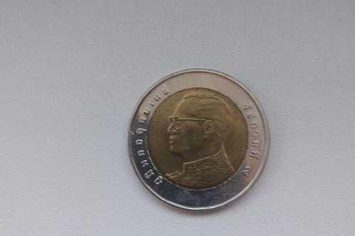 Монета тайский бат 10