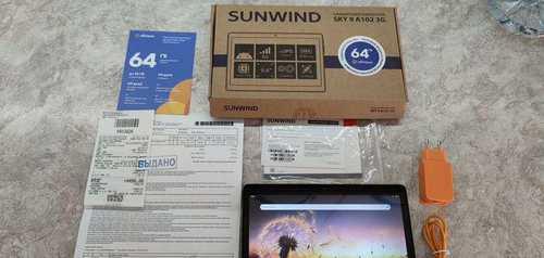 Планшет sunwind SKY 9 A102 3G Black