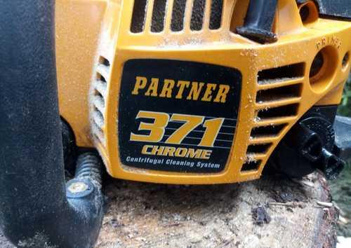 Бензопила partner 371 USA рабочая