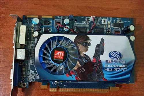 Видеокарта hd3750