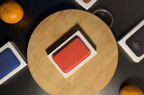 Apple MagSafe Кошелек wallet красный