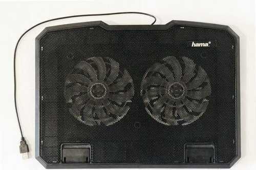 Подставка для ноутбука Hama Black Notebook Cooler