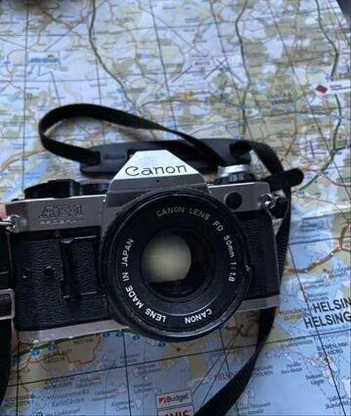 Плёночный фотоаппарат Canon AE-1 Program