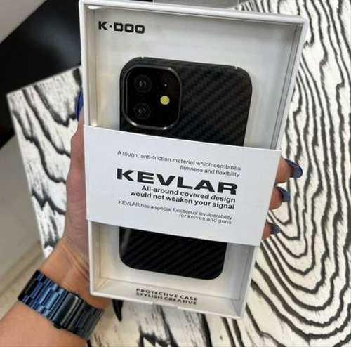 Ультратонкий чехол K-DOO kevlar на iPhone 12mini
