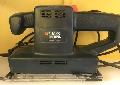 Плоскошлифовальная машина black+decker KA273