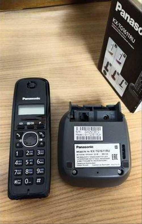 Panasonic телефон KX-TG1611RU dect