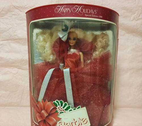 Barbie Happy Holidays 1988г. Барби 80-х