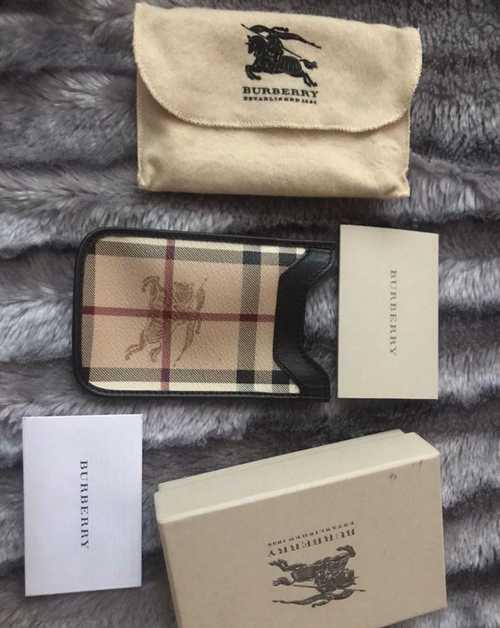Чехол burberry оригинал