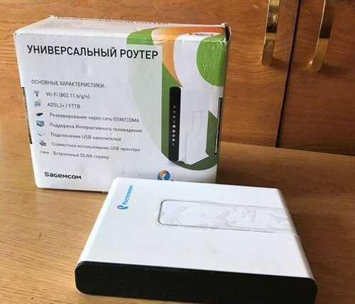 Универсальный Wi-Fi роутер Sagemcom Fst 2804