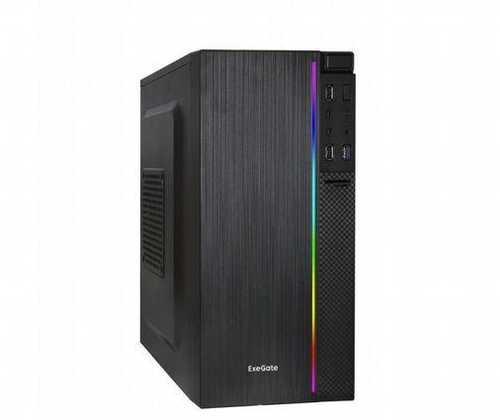 Корпус Minitower ExeGate mEVO-9302-RGB (Новый)