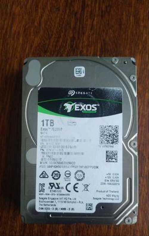 Жесткий диск Seagate exos ST1000NX0313 1TB