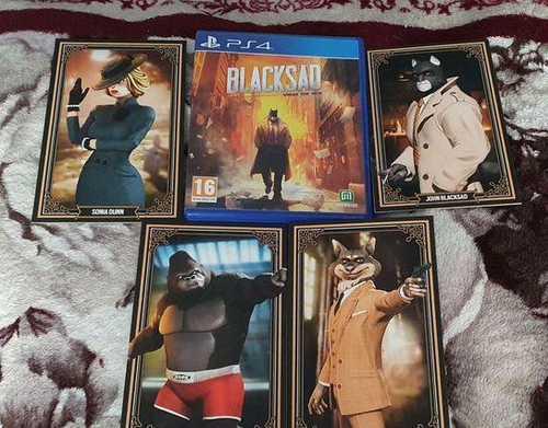 Игра ps4 blacksad коллекционка