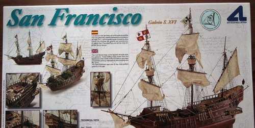 Сборная модель корабля SAN francisco Artesania