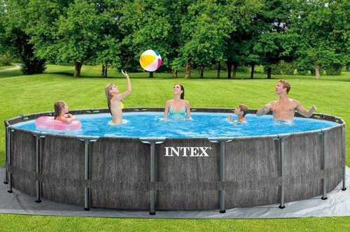 Круглыф Каркасный бассейн intex 549x122