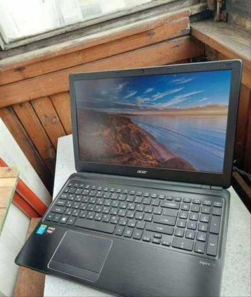 Мощный 4 ядерный ноутбук Acer V5-561G игровой