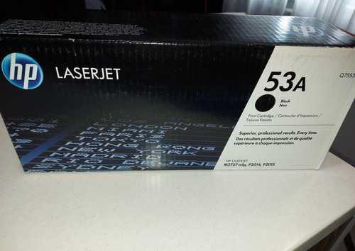 Картридж HP Laserjet 53А оригинал