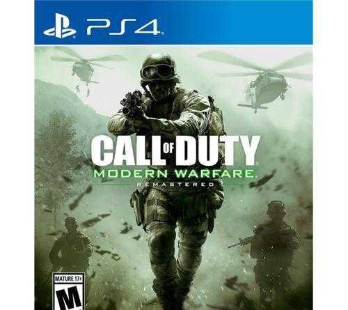 Игра Call of Duty: Modern Warfare Remastered (PS4)