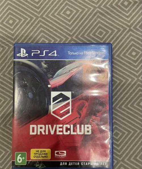 Игра Driveclub ps4