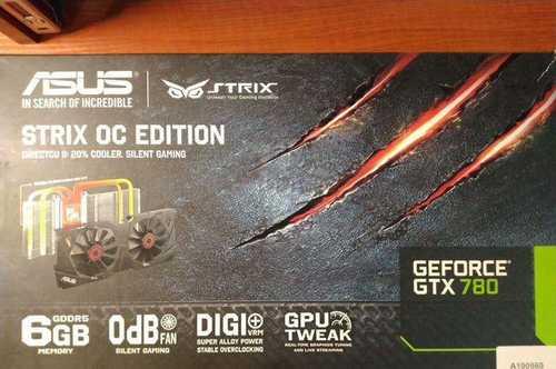 Asus geforce gtx 780 strix 6 gb